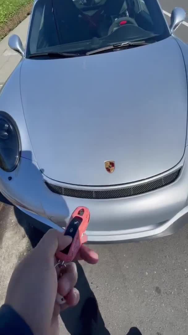 Toyota Sera POV start up and Porsche GT3 frunk space