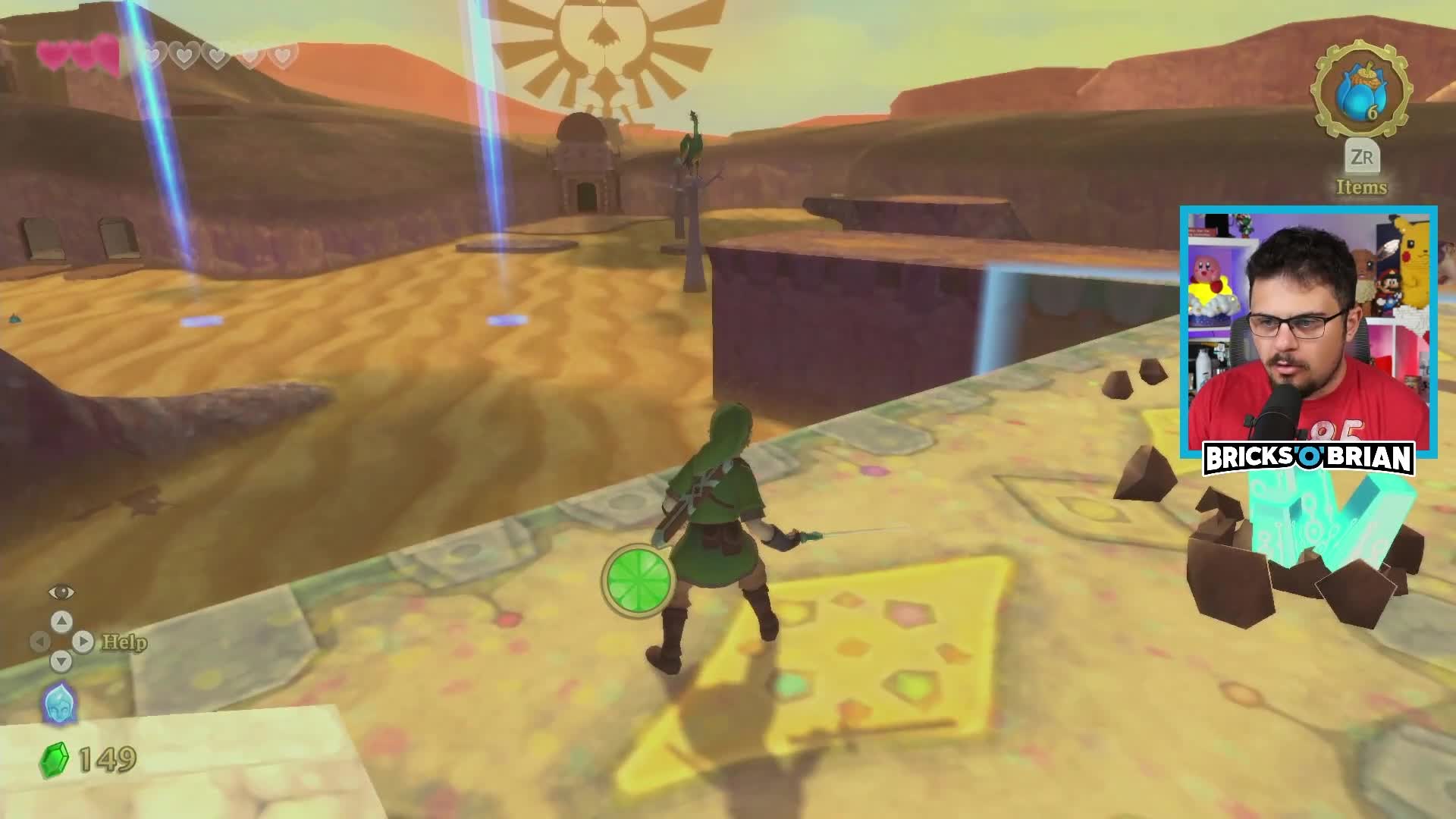Three elements of time! - Skyward Sword HD with Bricks 'O' Brian!