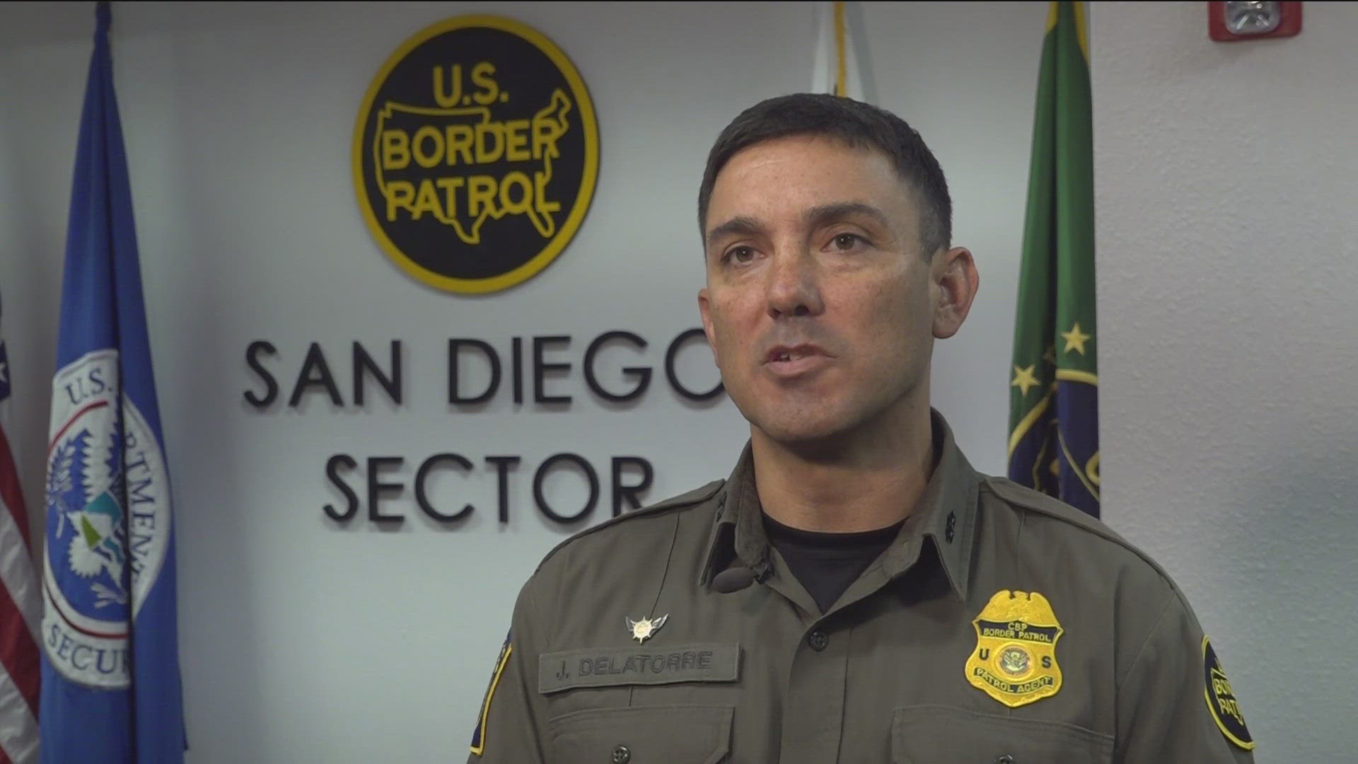 Border Patrol reports sharp drop in illegal crossings in San Diego sector