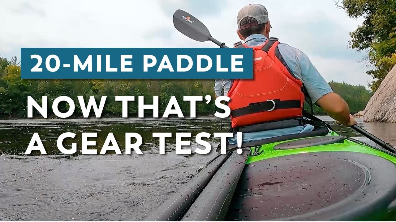 The 20 mile kayak test! | Boreal Design Baffin gear review