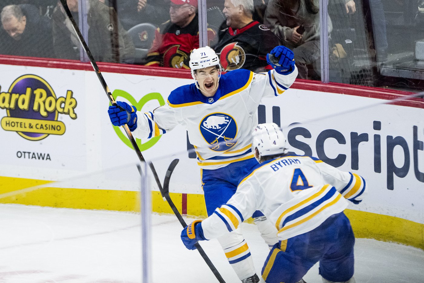 Bowen Byram marque en prolongation et les Sabres battent les Sénateurs