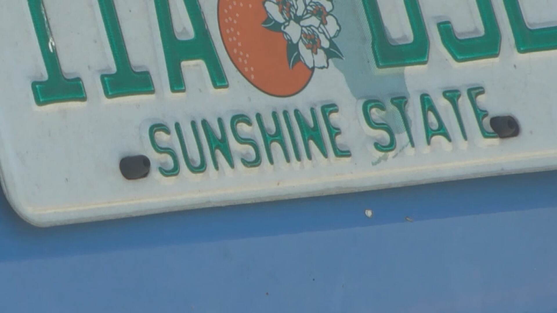 Covering license plate parts now carries misdemeanor penalty in Florida