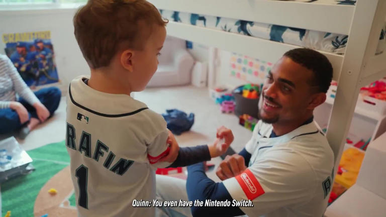 Julio Rodriguez surprises 5-year-old fan with Nintendo Switch 2 and ...