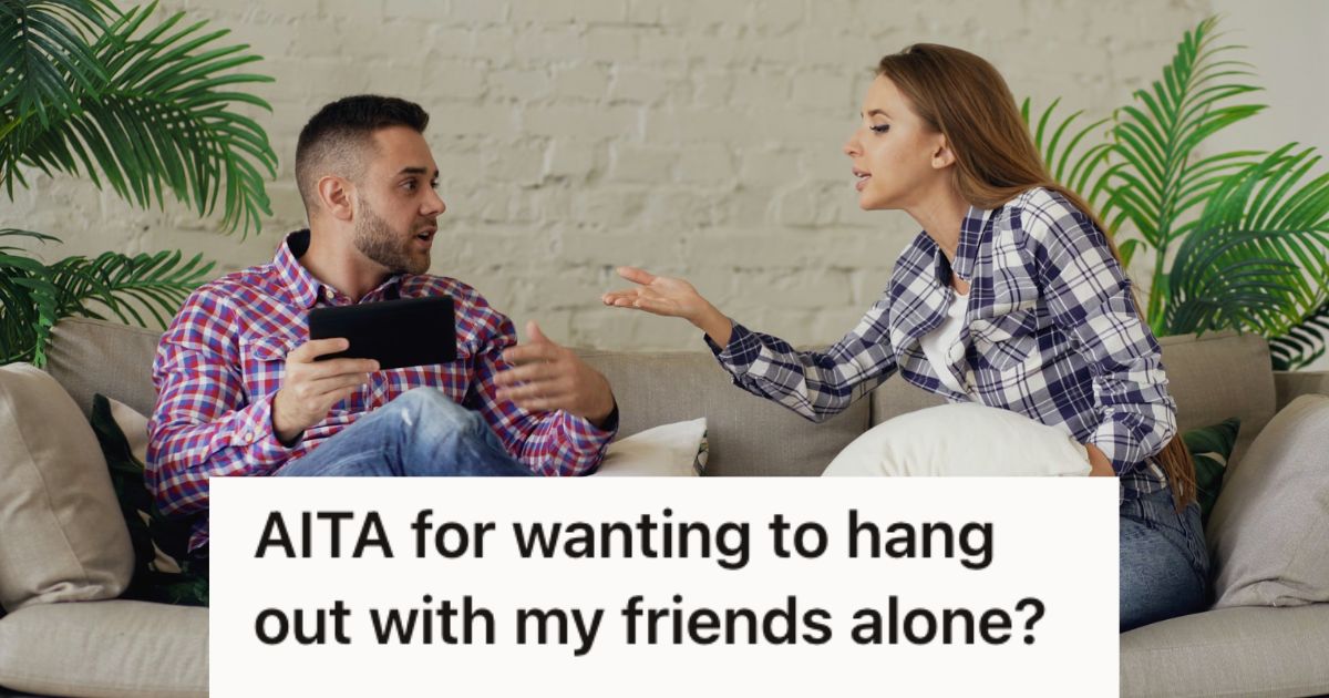 Woman enjoys nights out with her single friends, but her new boyfriend ...