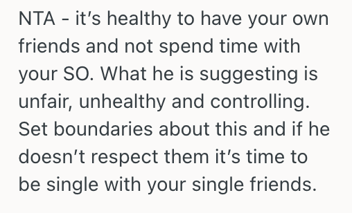 Woman enjoys nights out with her single friends, but her new boyfriend ...