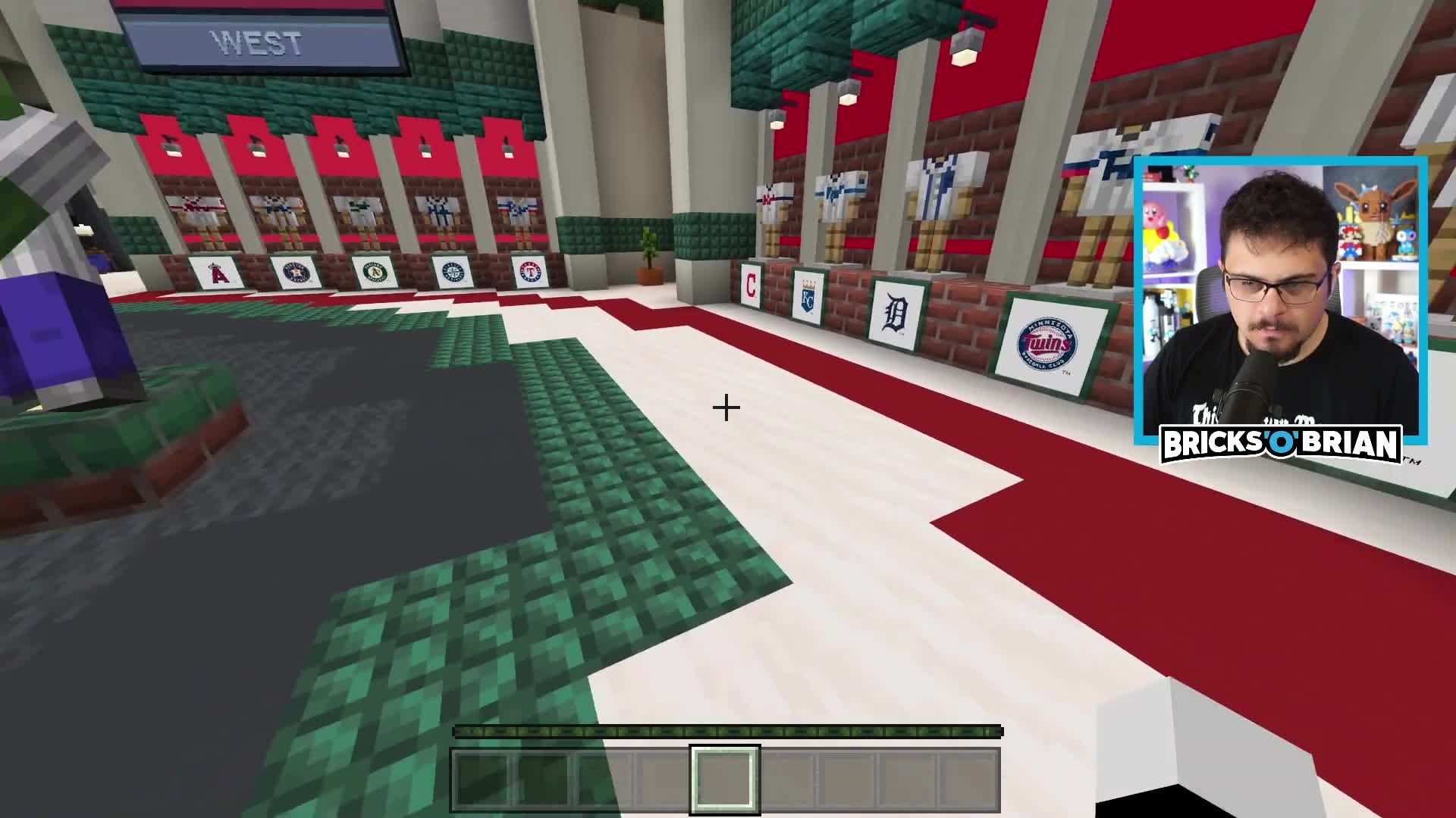 Batter up! - Minecraft MLB home run derby with Bricks 'O' Brian!