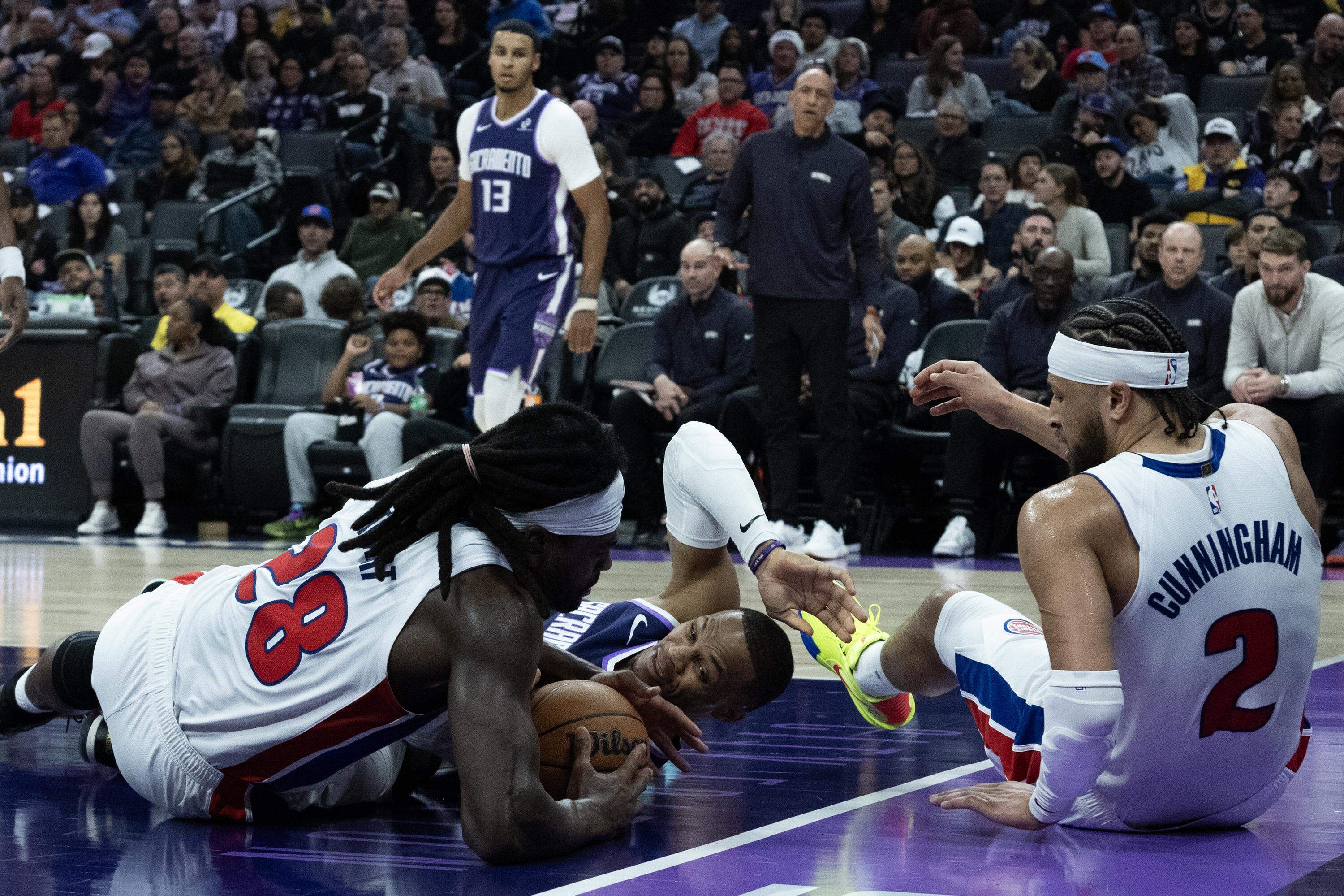 Pistons hold off Kings a year after starting their spiral into chaos