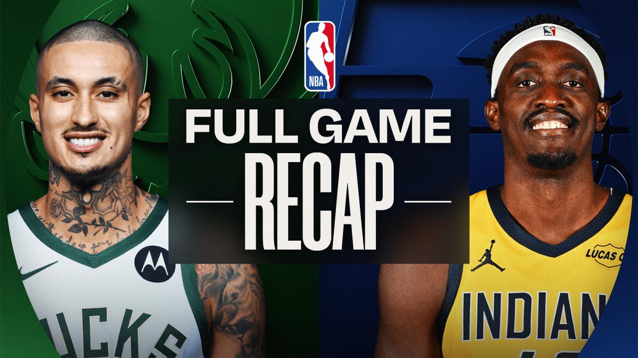 Game recap: Bucks 111, Pacers 94