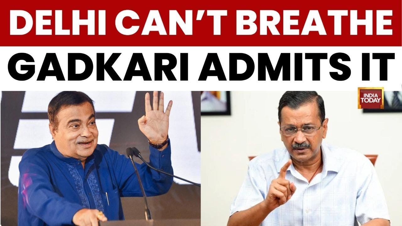 Delhi pollution row: Congress MP Manickam Tagore backs Gadkari, slams ...