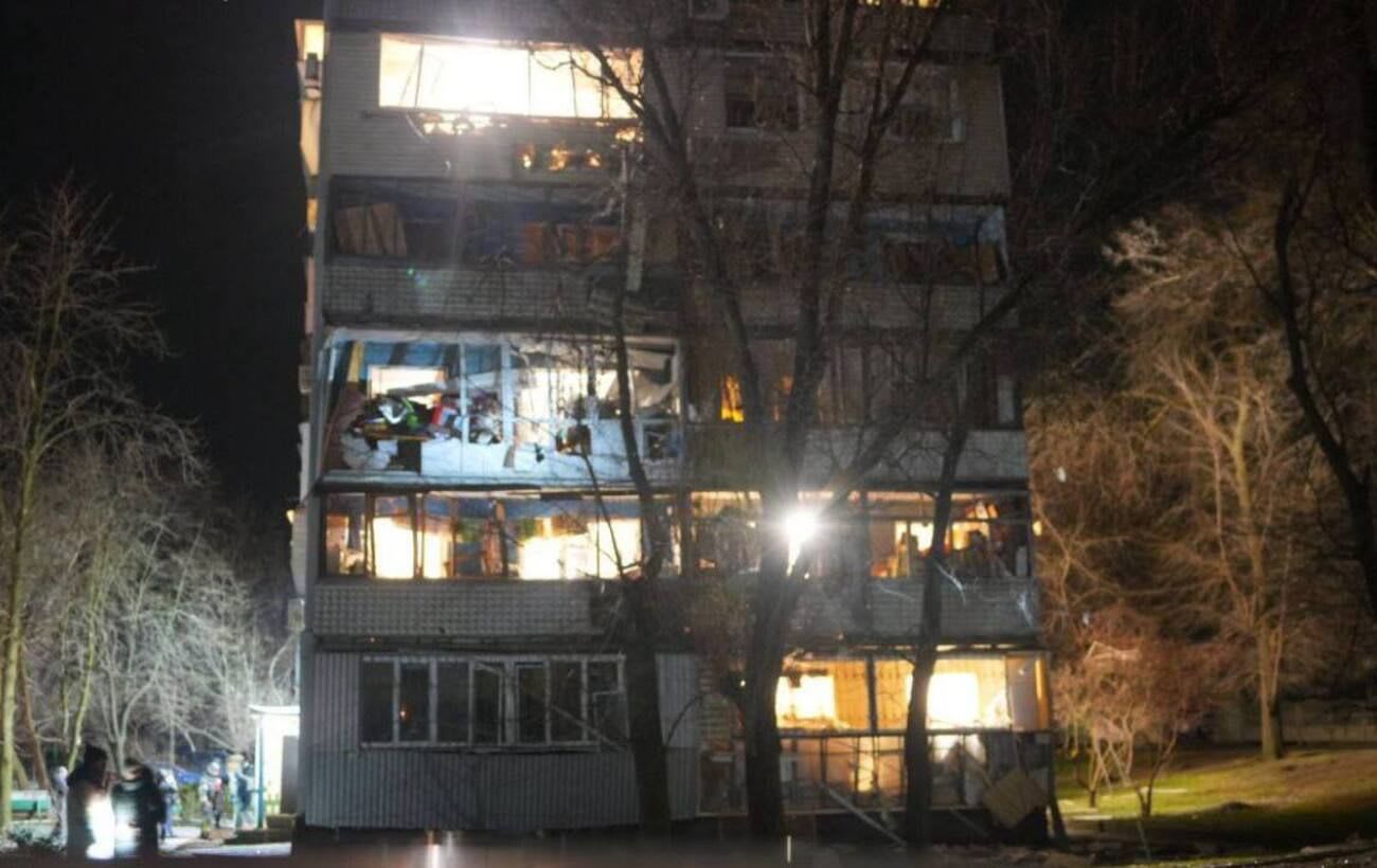 Russian strike on Zaporizhzhia leaves casualties: Photos show aftermath