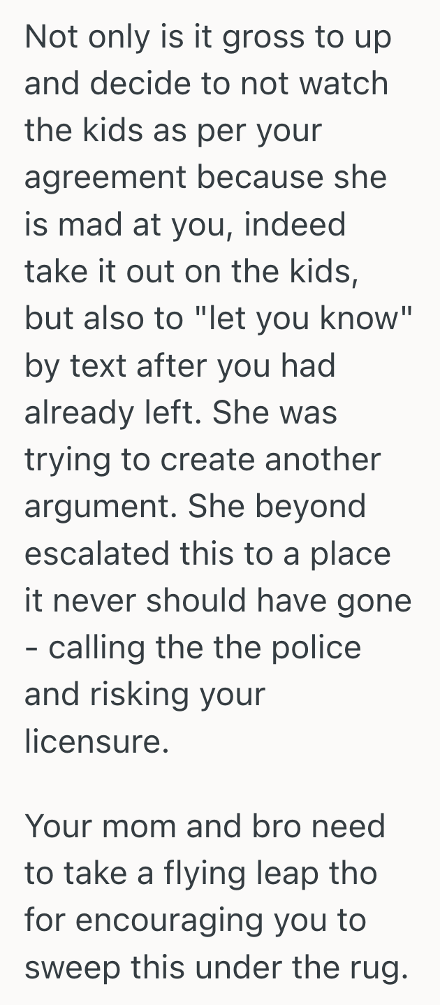 Mother trusted her sister to honor their babysitting agreement, but a ...