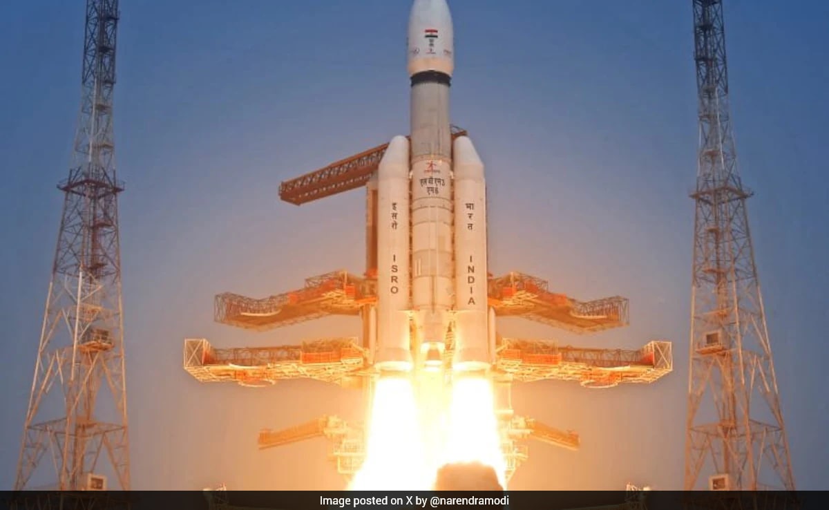 Significant stride in India's space sector: PM Modi on LVM3 rocket launch