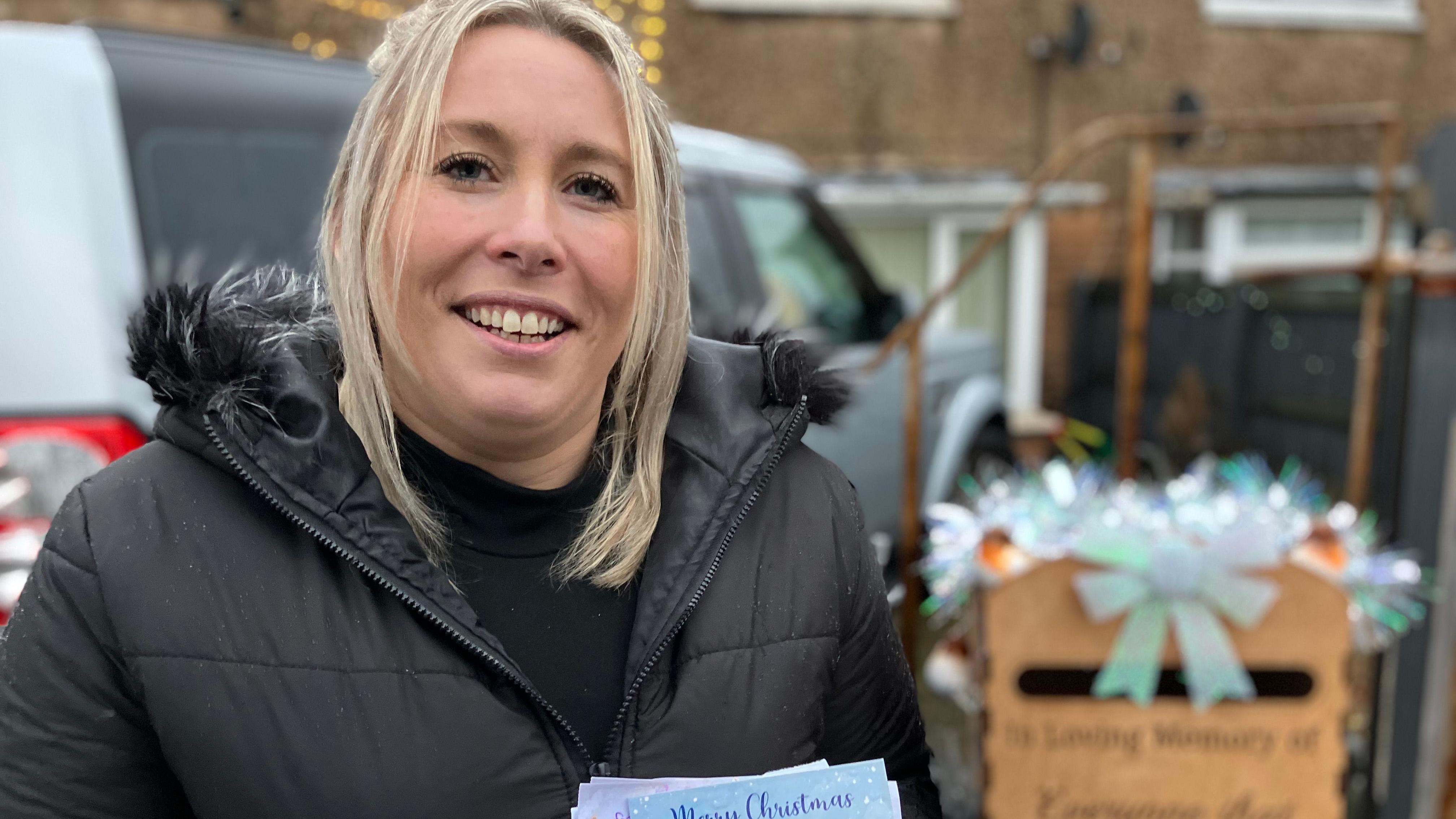 Mum sets up letterbox to help with Christmas grief
