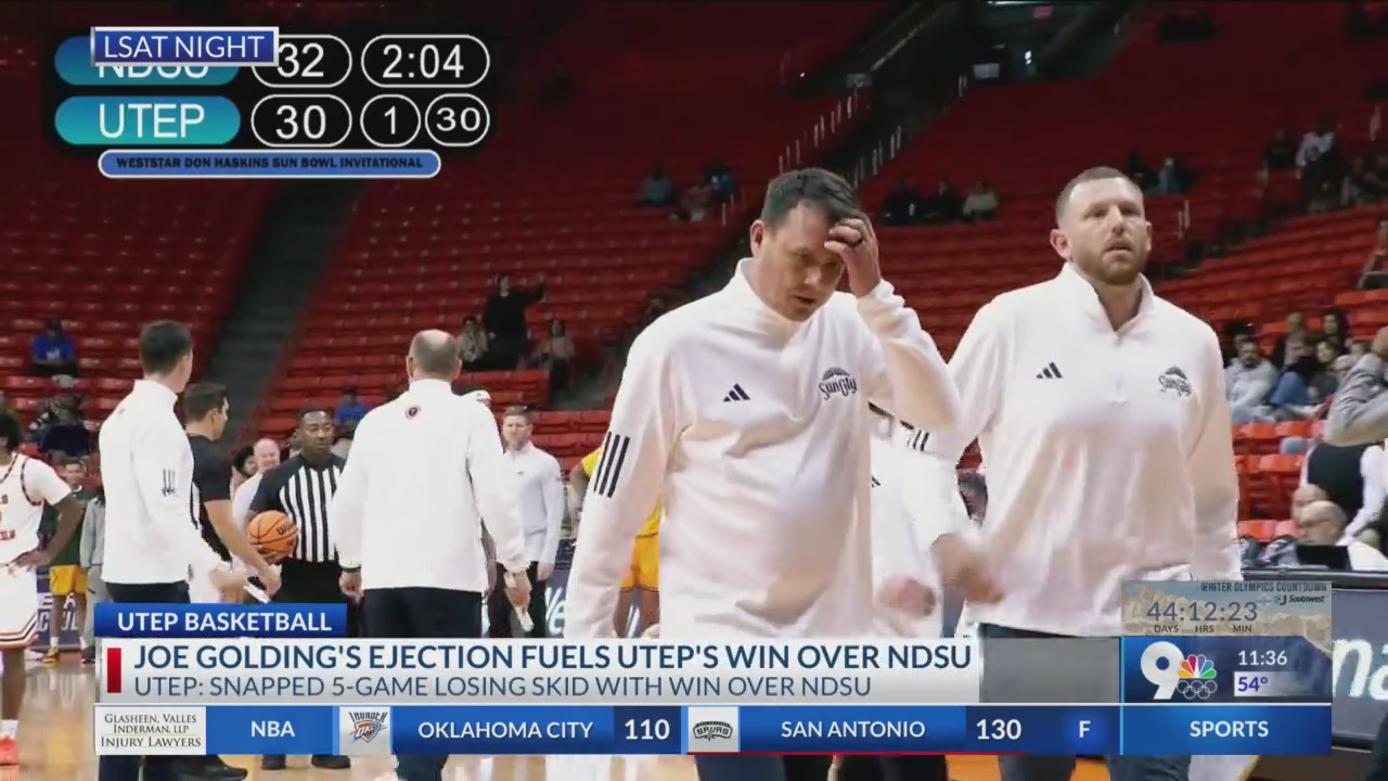 Joe Golding's ejection fuels UTEP on its way to win over NDSU