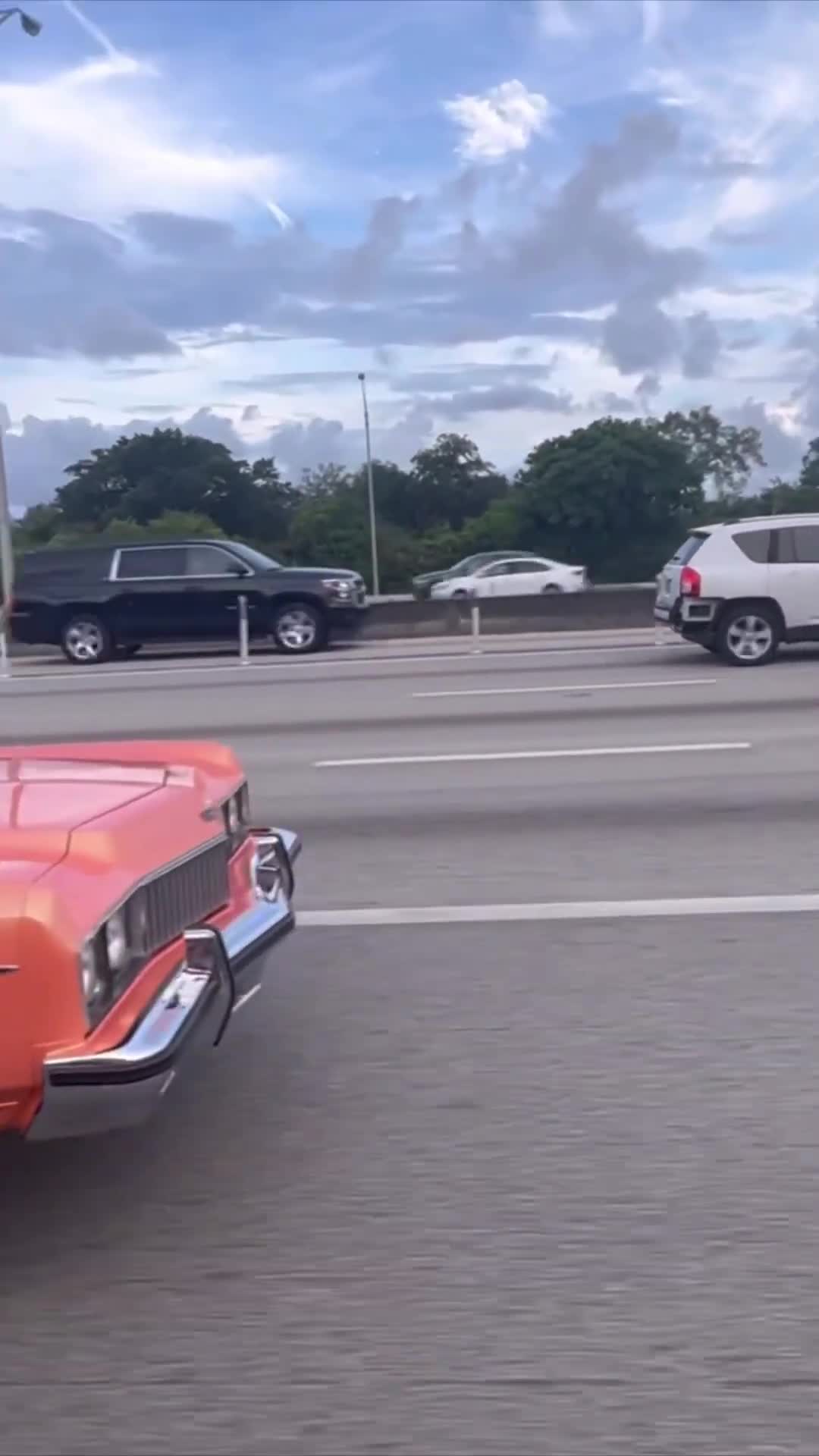 Box Chevy and Chevy Donks slidin in the Highway