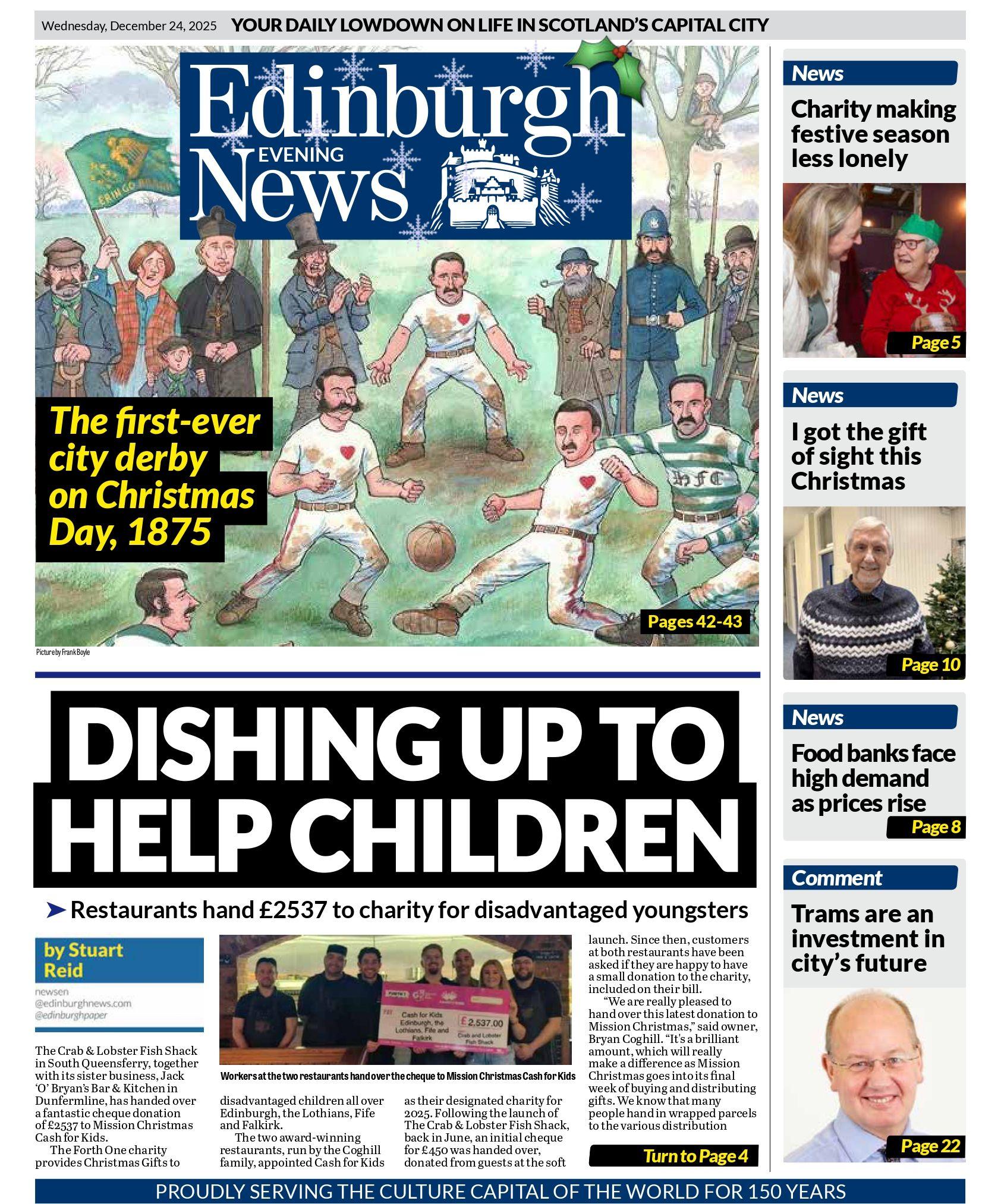 Scotland's papers: Balmoral Epstein emails and justice minister faces probe