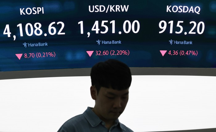 환율 1480원 찍자, JP모간 통해 달러 쏟아졌다 외환당국 개입