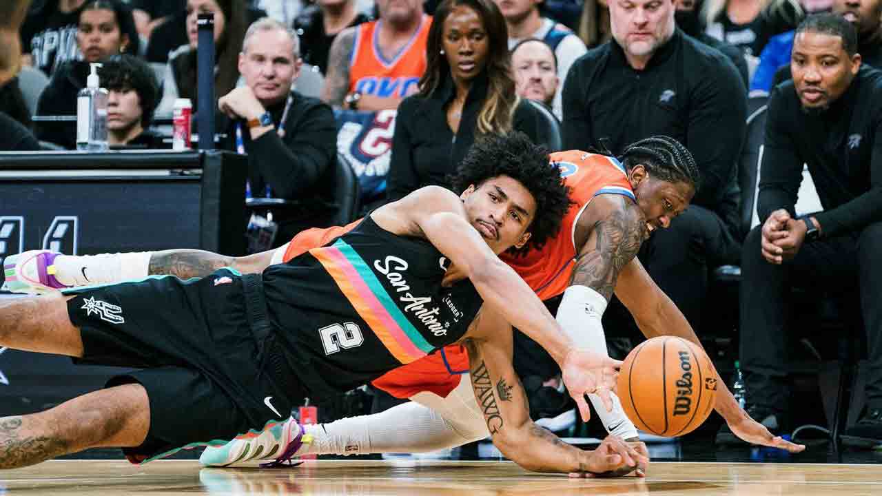 NBA roundup: Spurs defeat Thunder for seventh straight win