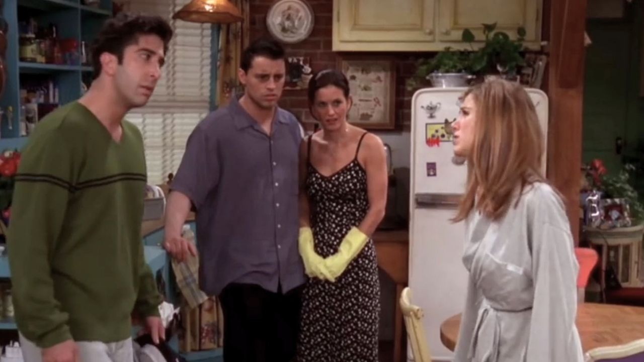 Ross and Rachel’s iconic “We were on a break” moment was never part of ...