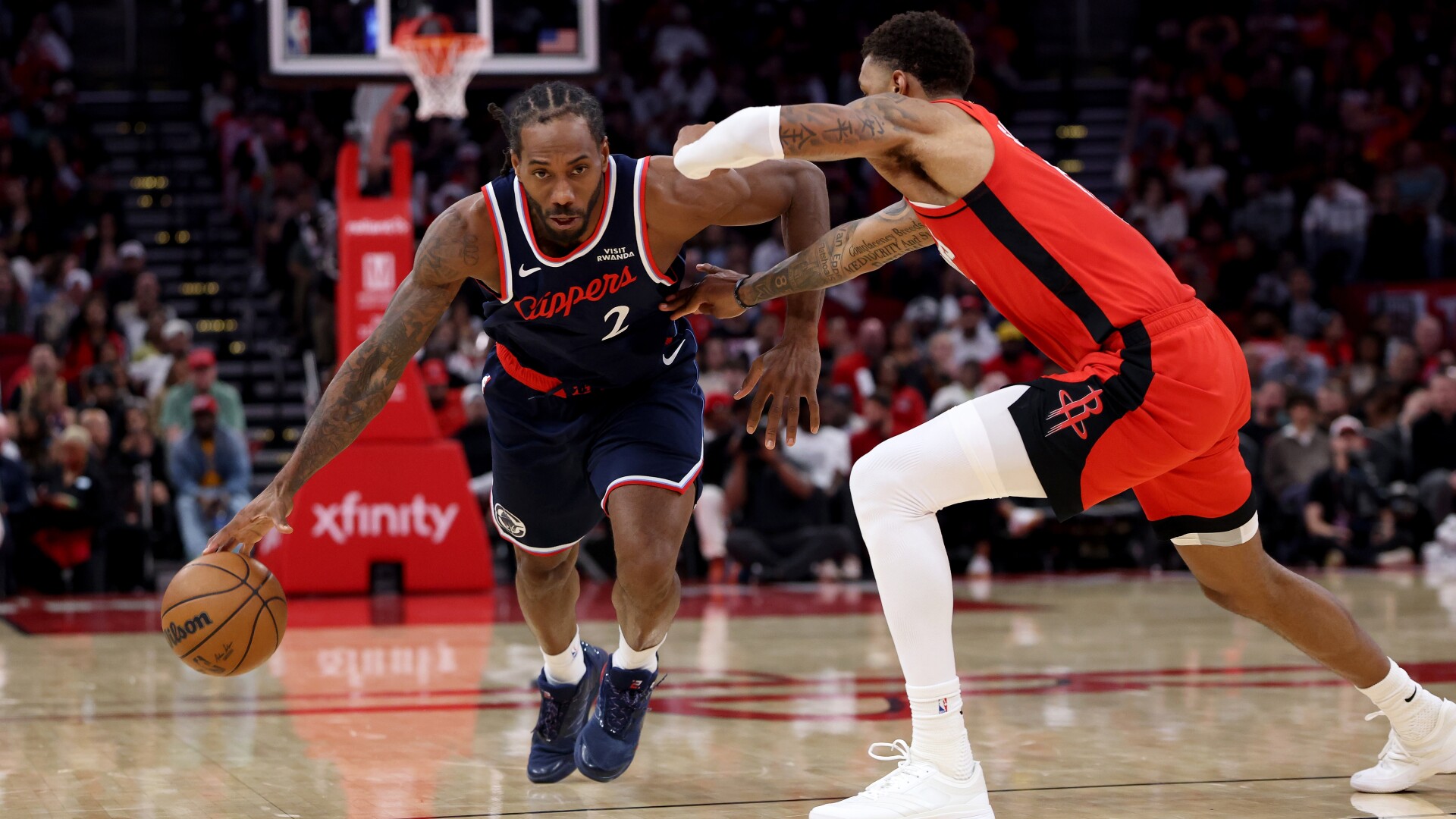 Kawhi Leonard scores 41, leads Clippers past Rockets to consecutive ...