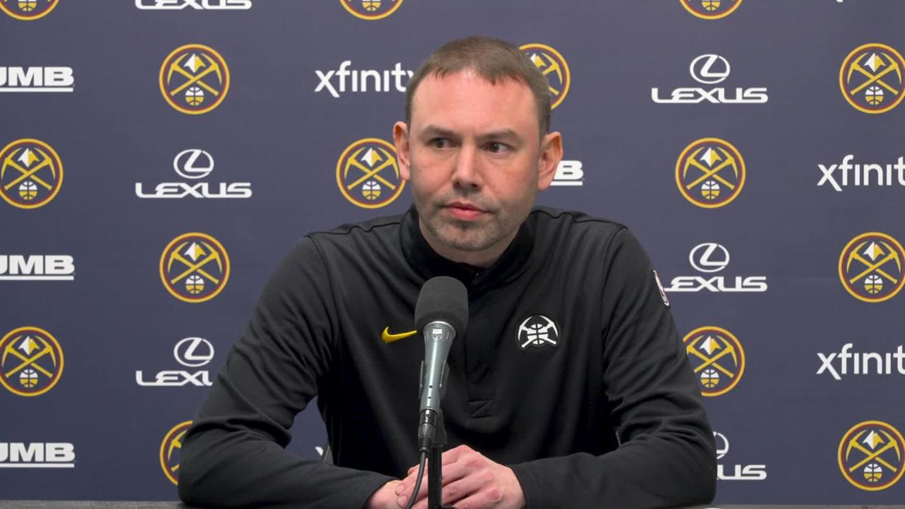 Nuggets 130, Mavericks 131: David Adelman postgame media availability