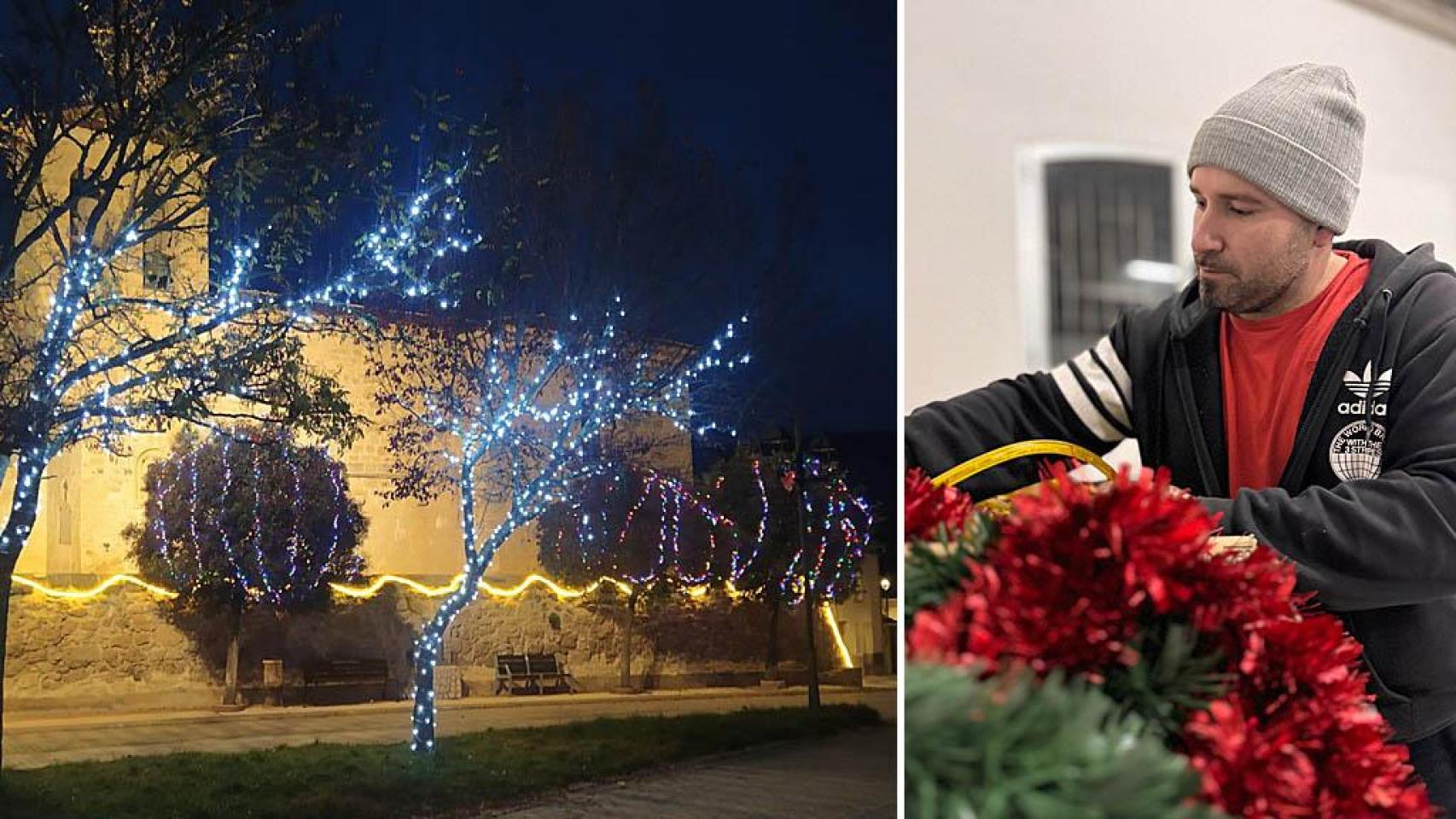 Jorge (38), y un pequeño pueblo de Valladolid que decora con sus manos ...