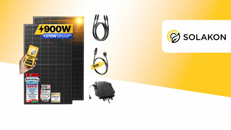 Balkonkraftwerk-Angebote: Solakon reduziert die Preise drastisch