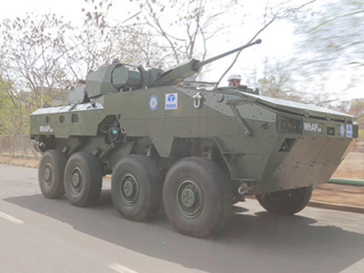 Tata Advanced Systems hands over first lot of WhAP 8x8 vehicles to ...