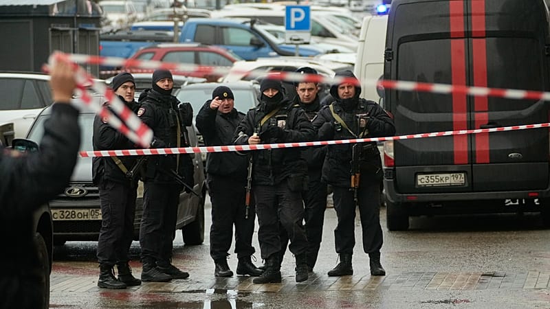 Two police officers and one man killed by bomb in Moscow near site of ...