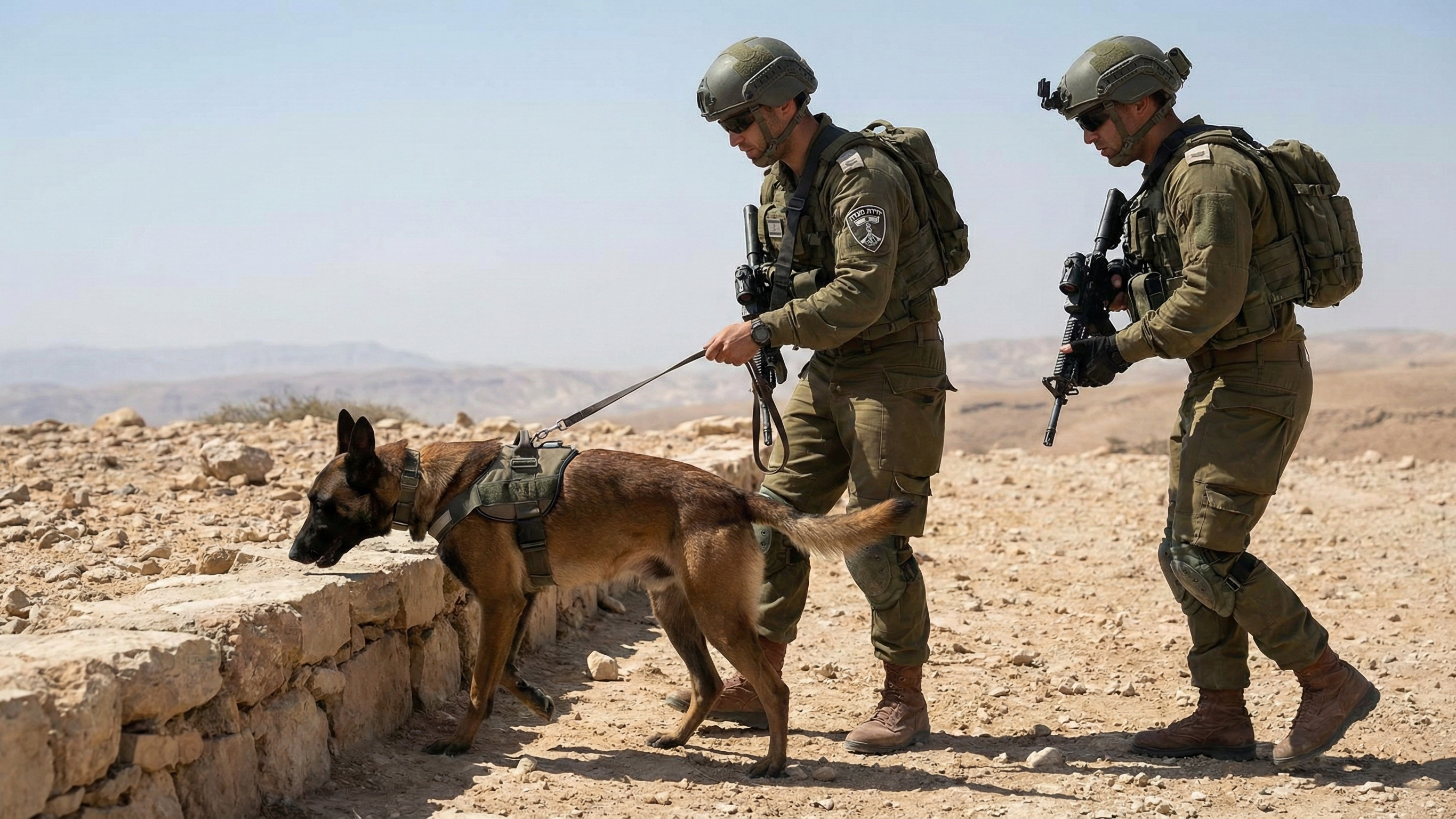 How one K-9 operator controls chaos inside Israel’s deadliest prisons
