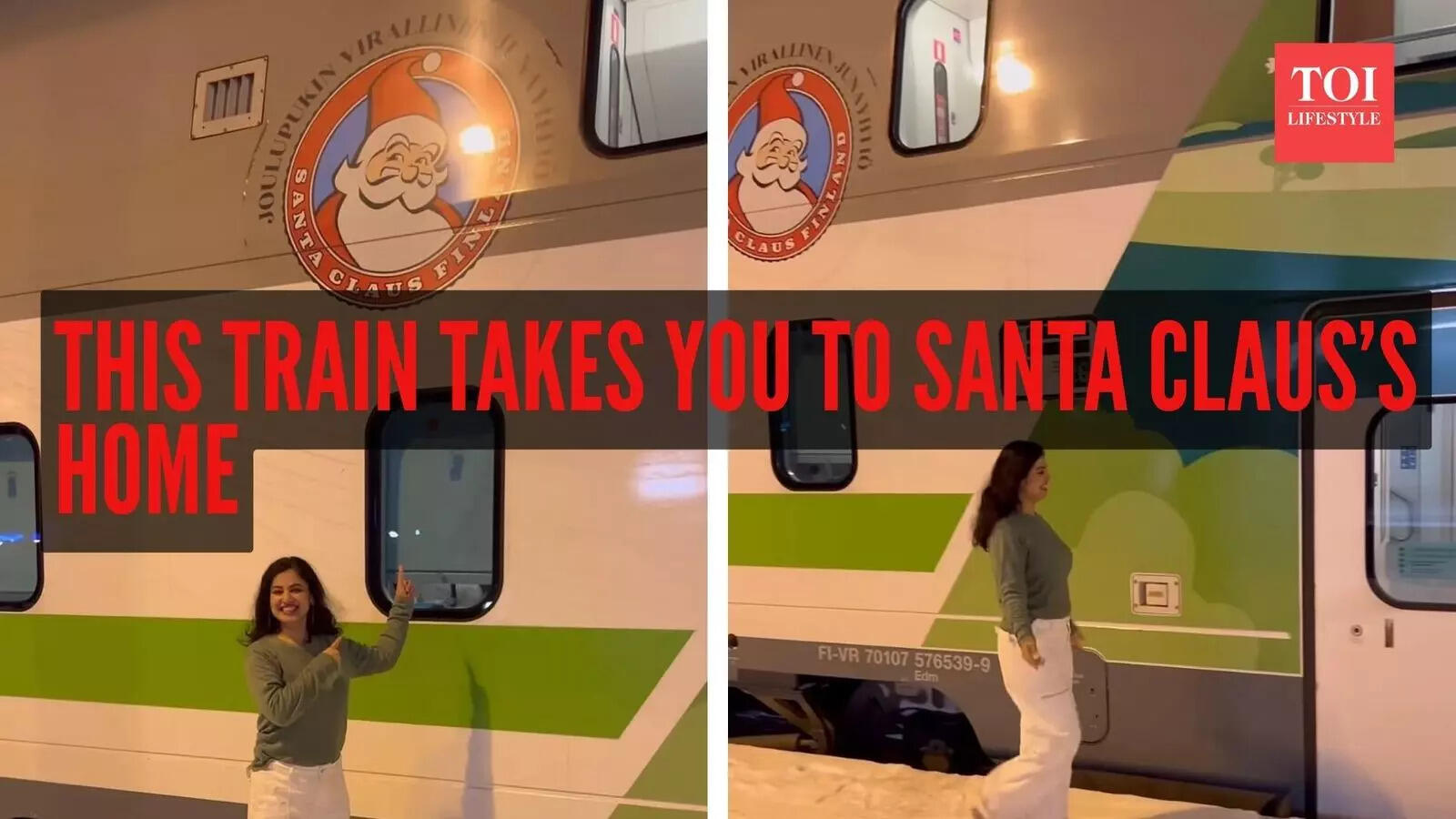 This train in Finland takes you to Santa Claus’s home – the journey on ...