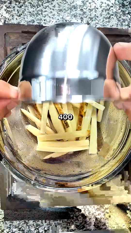 The perfect crispy air fried French fries (healthy + easy!) 🍟🔥