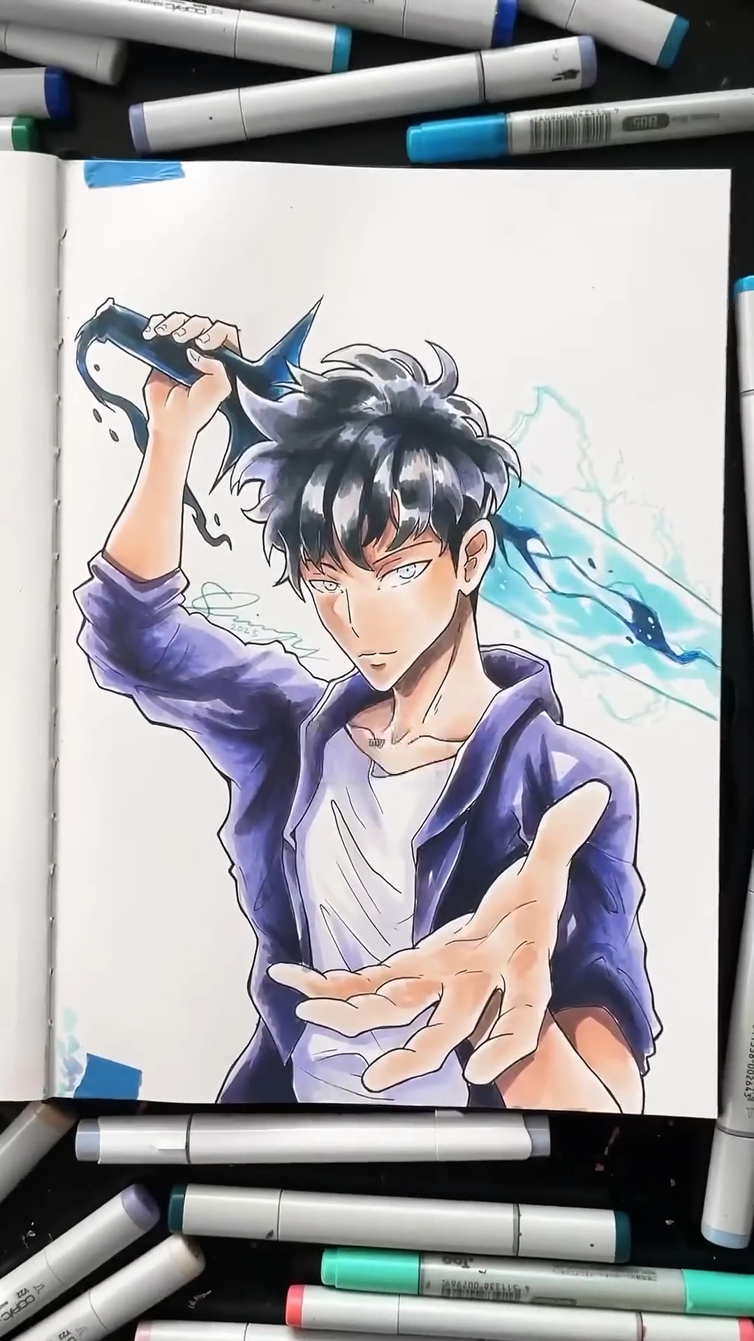 How to draw anime eyes