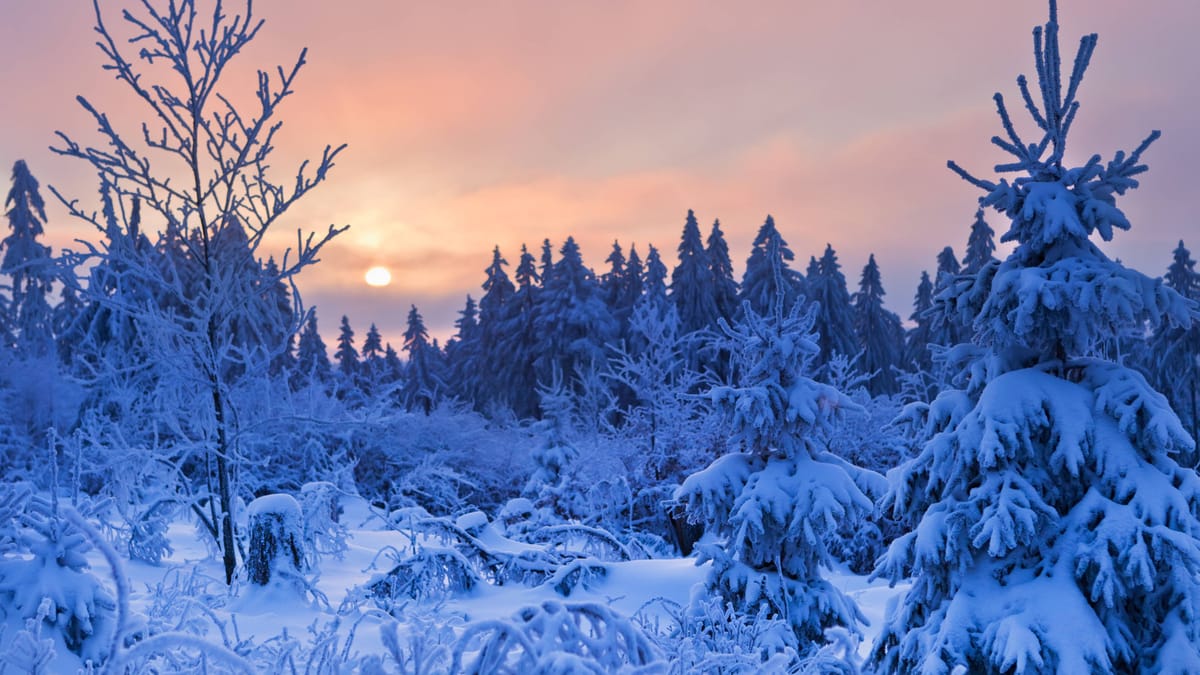 Minus 28 Grad – Extremwetter an Weihnachten