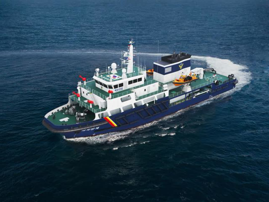 HJ중공업, 국내 최초 1900톤급 다목적 화학방제함 688억원에 수주