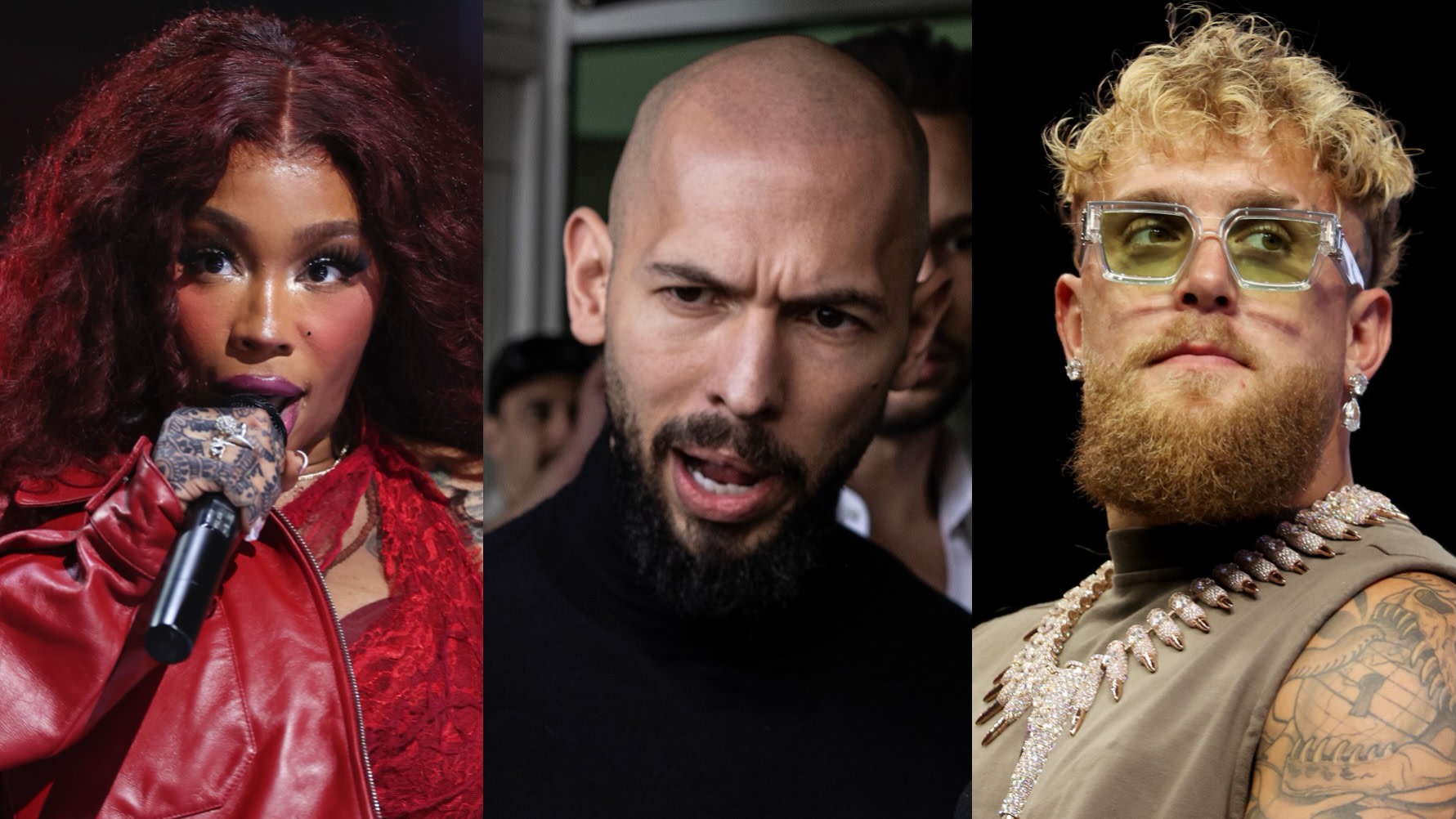 SZA celebrates Andrew Tate and Jake Paul boxing losses: 'Merry ...