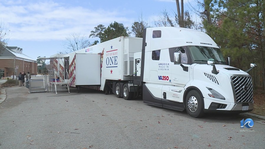 Mobile museum bringing Virginia history across the Commonwealth