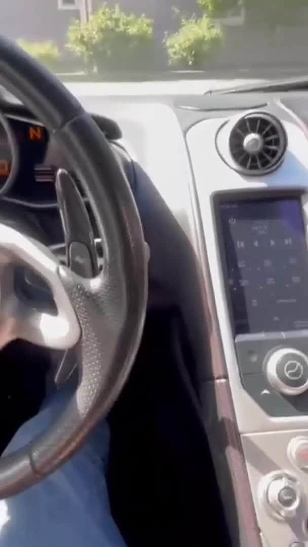 M2 POV tunnel exhaust pull and McLaren MP4-12C POV startup