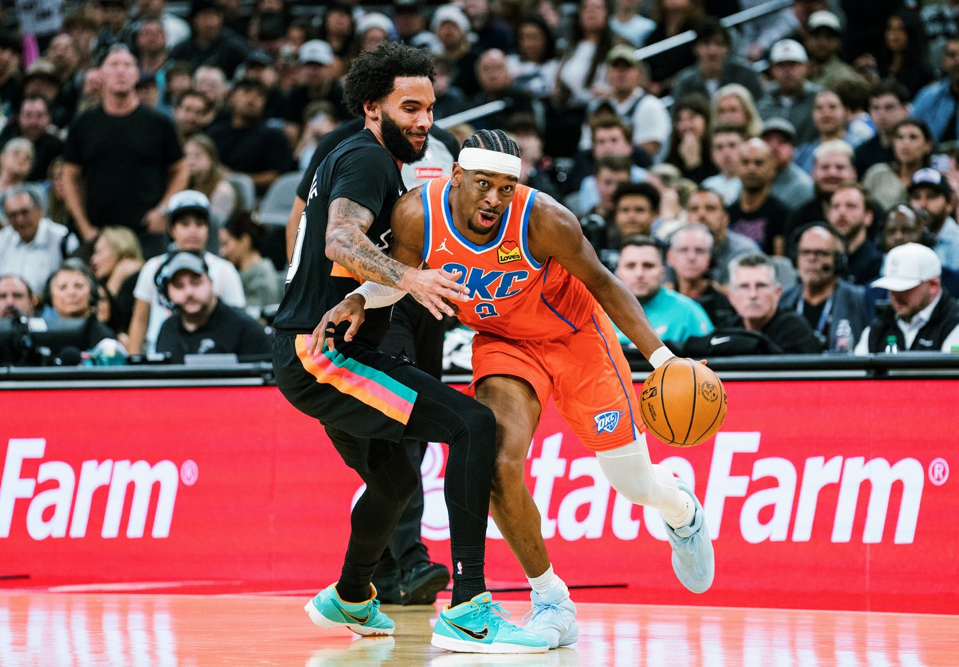 Spurs beat Thunder for second time in 11 days, storming to 130-110 ...