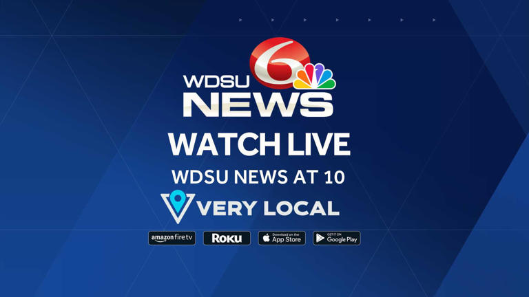 Live: WDSU news at 10 p.m. online broadcast