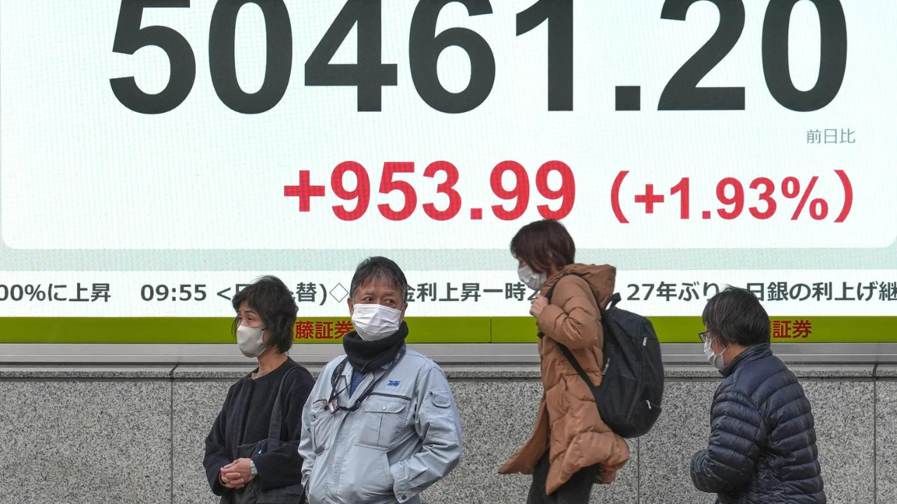 Asian stocks today: Markets rise on year-end AI gains; gold, silver hit ...