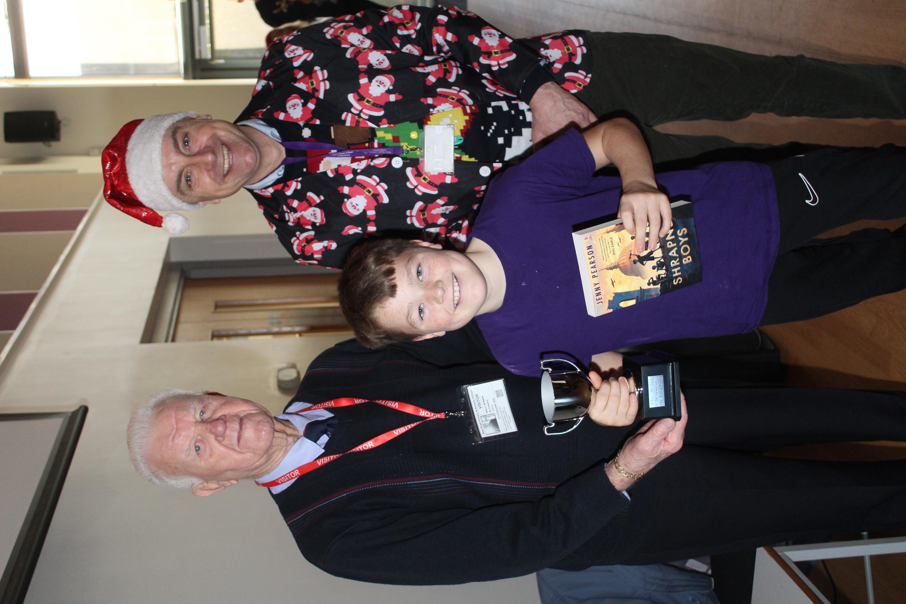Pupils at Whittlesey primary school celebrate a World War II veteran ...