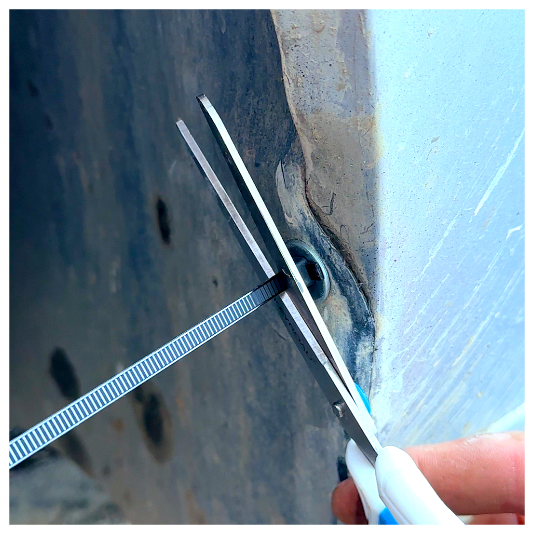 Stabiliser bildele ved hjælp af en lynlåsstrip 🛠️