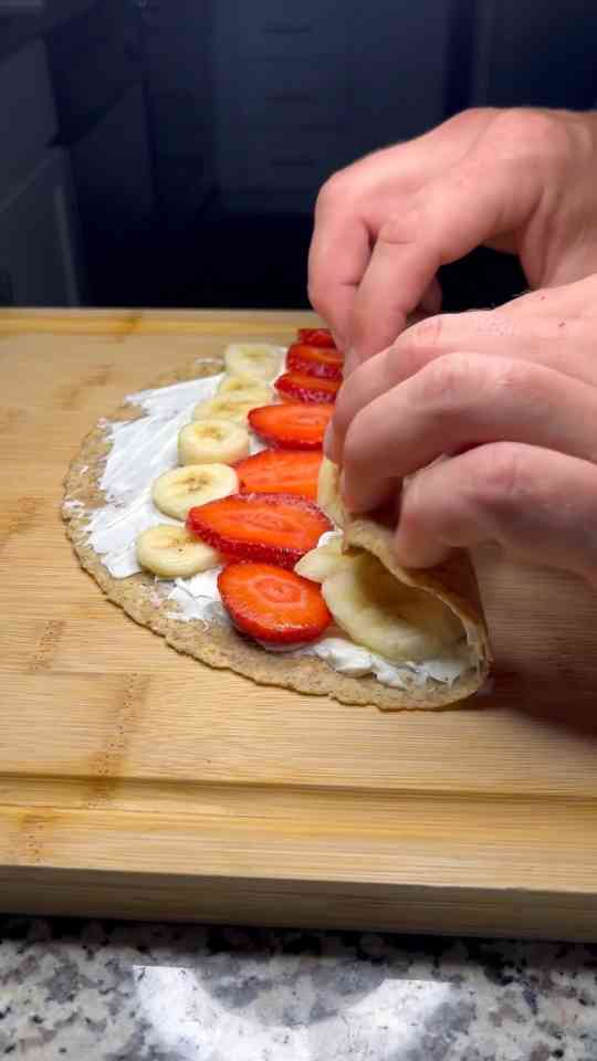 Strawberry banana cream cheese pinwheels! - Riley’s stupid recipes #shorts