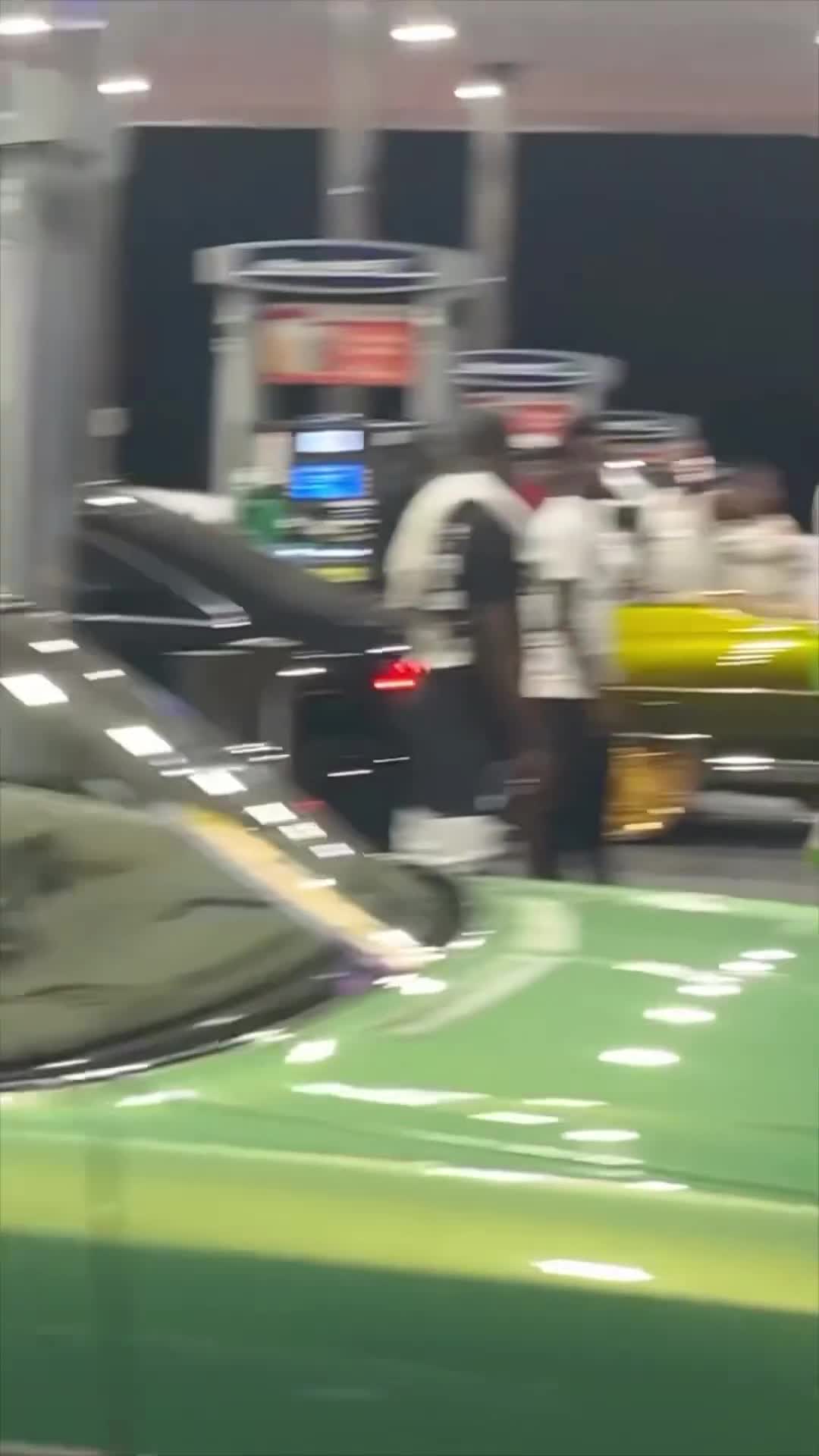 2Fly Slidin his 73 Chevy on 26’s After Rick Ross Carshow