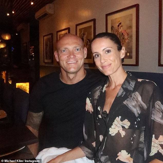Christmas joy for Michael Klim as he gets engaged to partner Michelle Owen