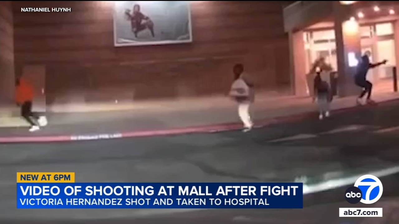 Shooting that injured teen at mall in Victorville captured in shocking ...