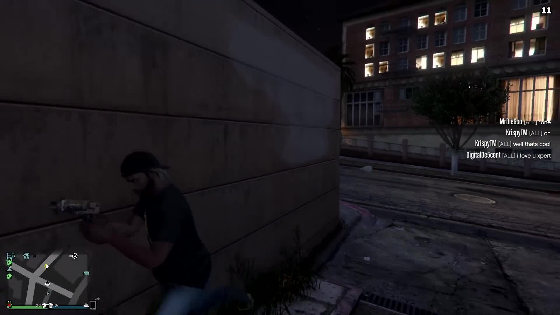 1v1ing a modder in GTA 5 online!