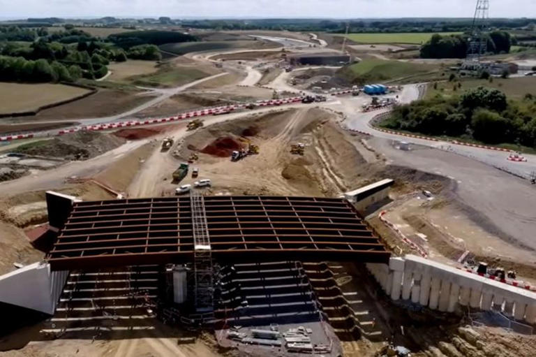 New video shows remarkable A417 missing link progress