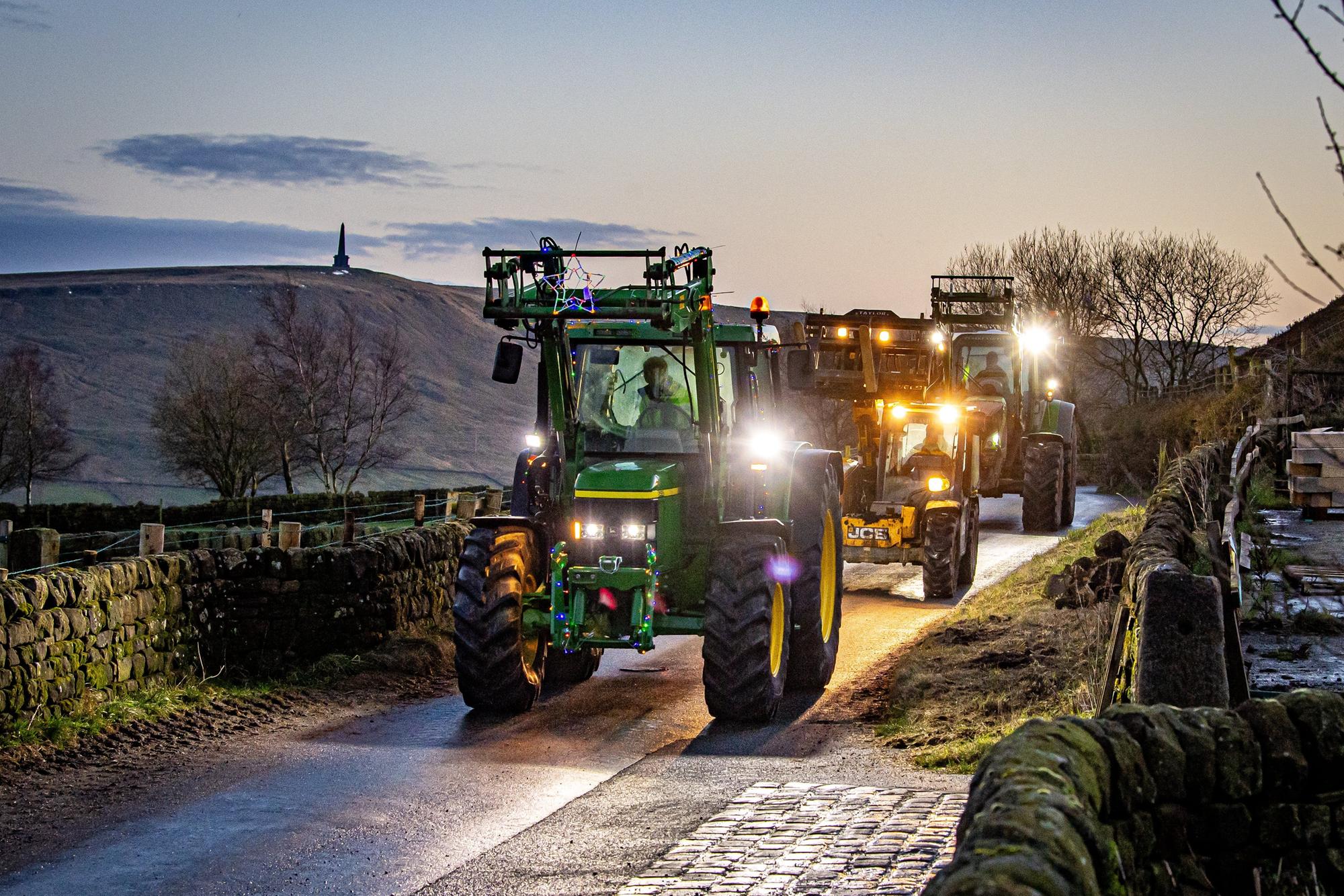 Route and times for this year's Christmas Eve tractor run as more than ...